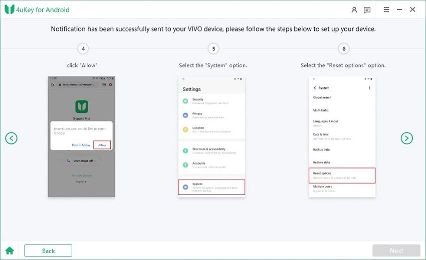 Best Vivo FRP Bypass Tool – Tenorshare 4uKey for Android