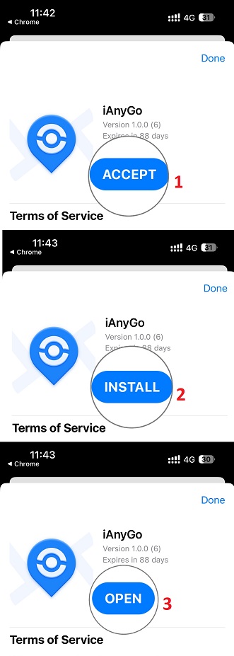 iAnyGo Руководство для доверения разработчику