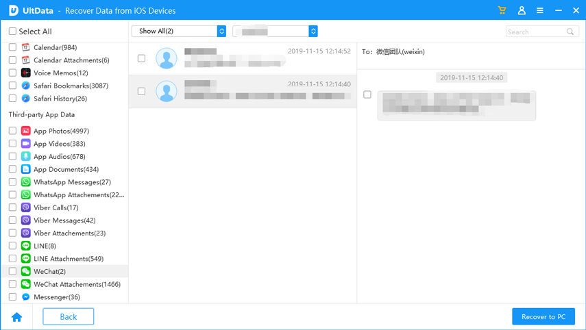 3 Solutions to Recover WeChat Chat History & Audio on iPhone with ...