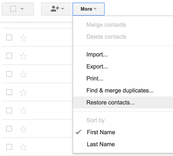 How To Retrieve Contacts From Gmail To Android