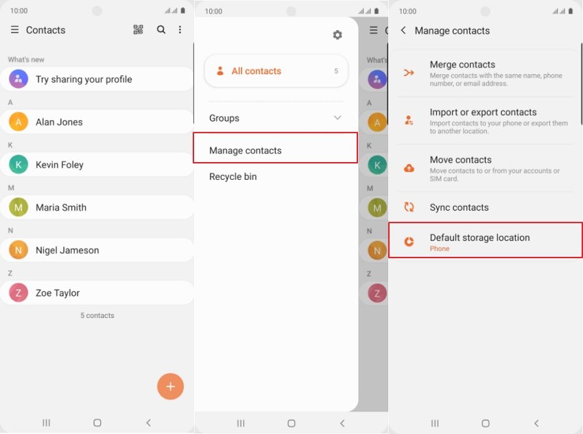 Where Are Android Contacts Stored And How To Export Android Contacts
