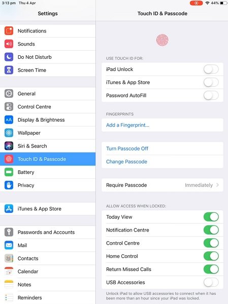 Fix: Unable to Activate Touch ID on This iPad Fix: Unable to Activate Touch ID on This iPad
